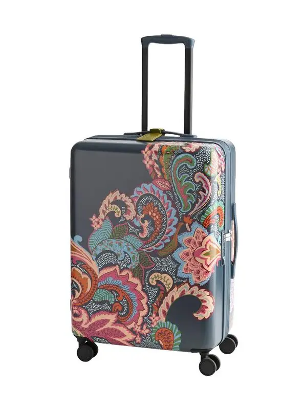 VERA BRADLEY 26" Adair Spinner Rolling Luggage - Gray