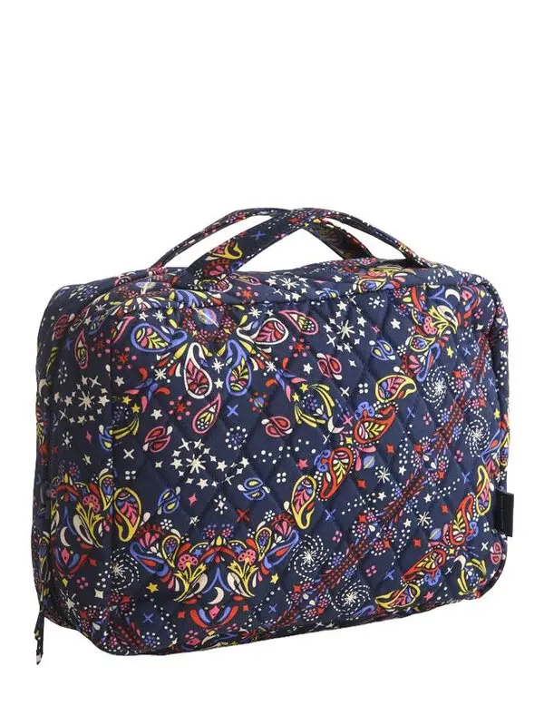 VERA BRADLEY Hanging Travel Organizer In Starry Paisley - Blue