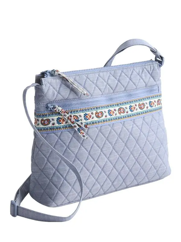 VERA BRADLEY Original Zip Hipster Crossbody Bag - Blue