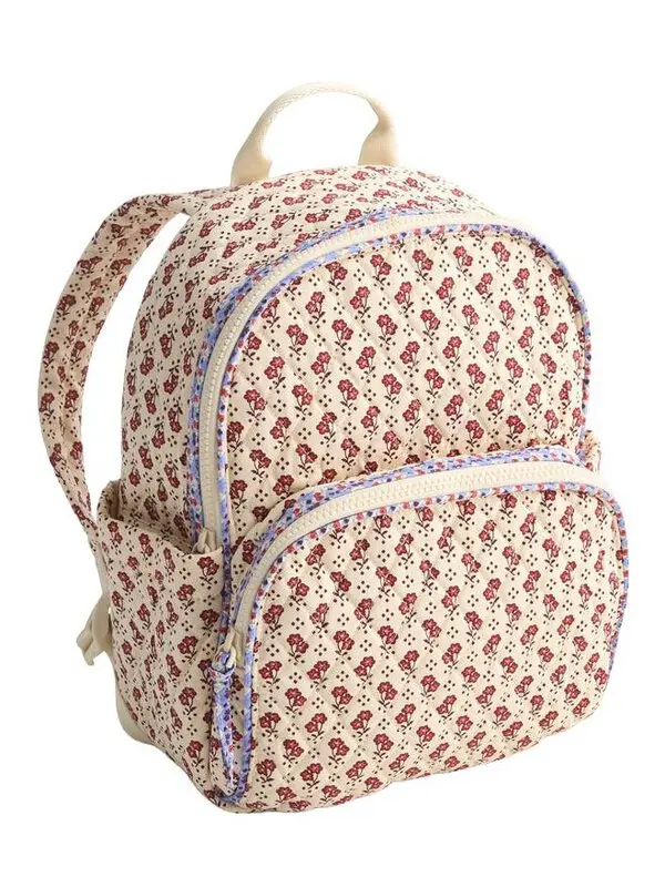 VERA BRADLEY Small Banbury Backpack - Red/blue