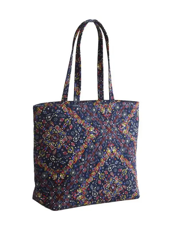 VERA BRADLEY Original Zip Tote Bag - Blue