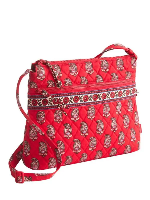 VERA BRADLEY Original Zip Hipster Crossbody Bag - Red