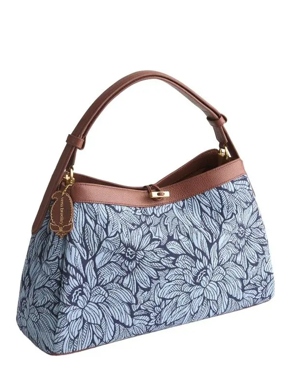 VERA BRADLEY Frazier Shoulder Bag - Blue