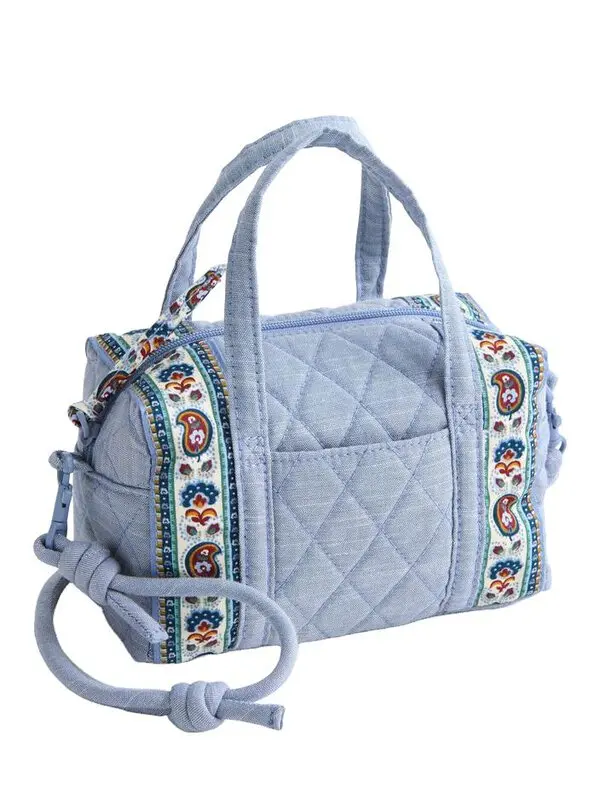 VERA BRADLEY Mini Original Duffle Crossbody - Blue