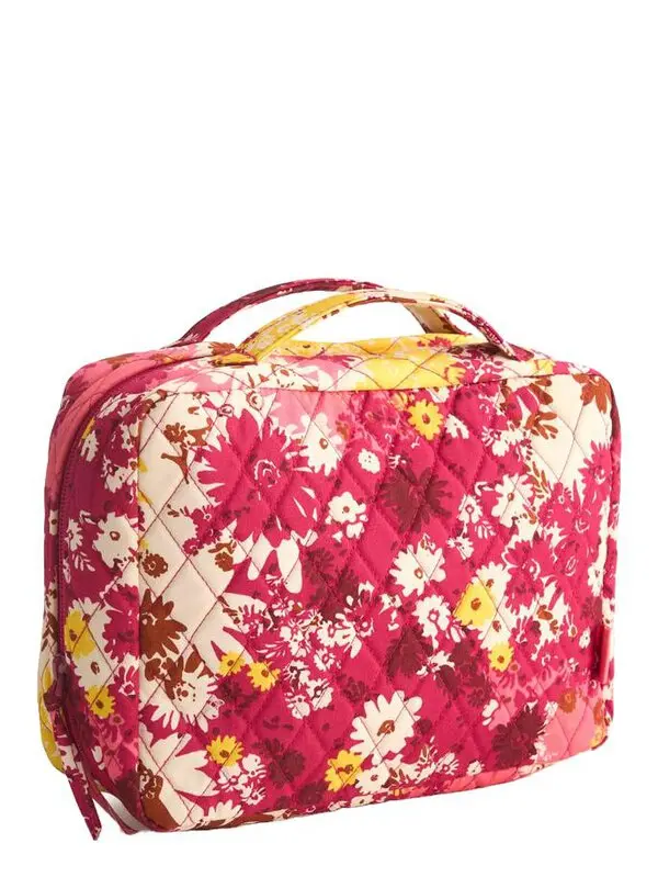 VERA BRADLEY Hanging Travel Organizer - Pink/green