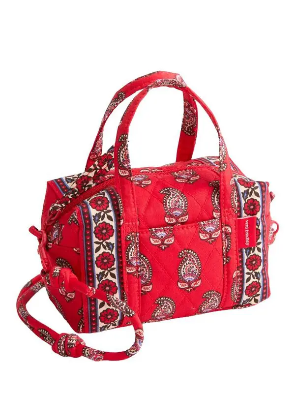 VERA BRADLEY Mini Original Duffel Crossbody Bag - Red