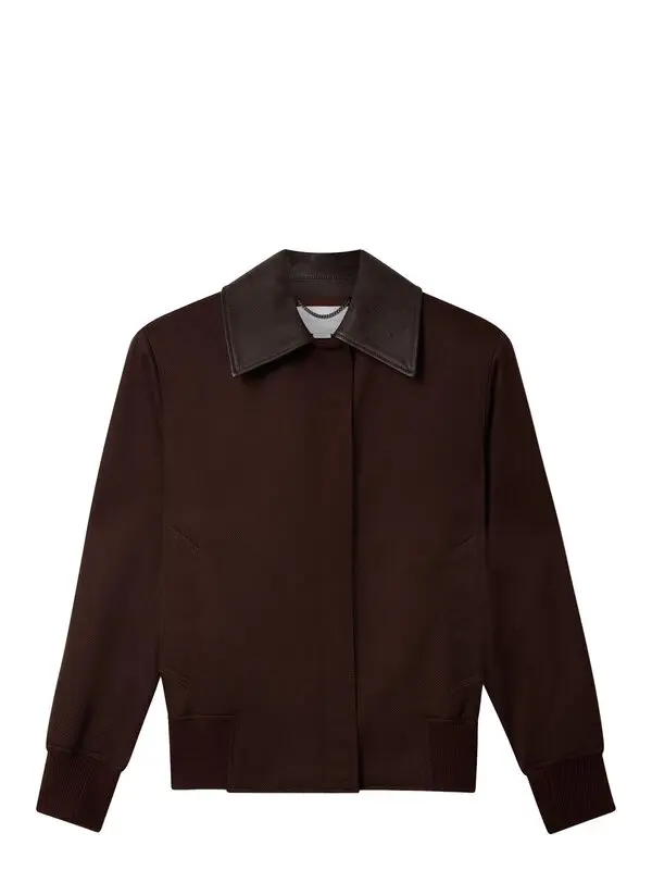 Stella McCartney Boxy Field Jacket - Raisin