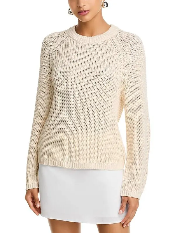 Velvet By Graham & Spencer Ember Crewneck Sweater - Ivory