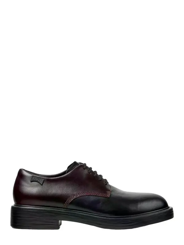 Camper Dean Leather Lace-up Shoes - Black