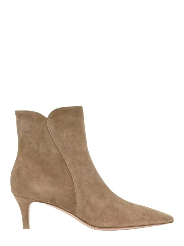 GIANVITO ROSSI 55mm Levy Boots - Brown