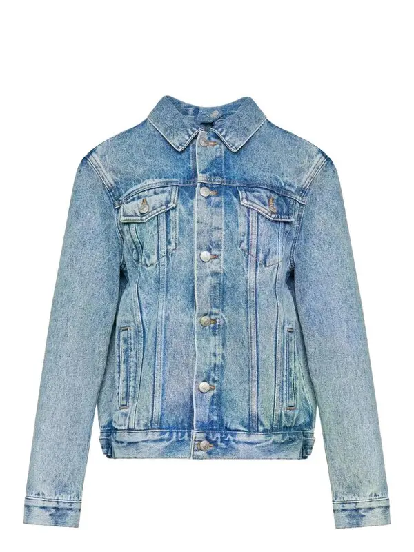MAISON MARGIELA Denim Trucker Jacket - Blue