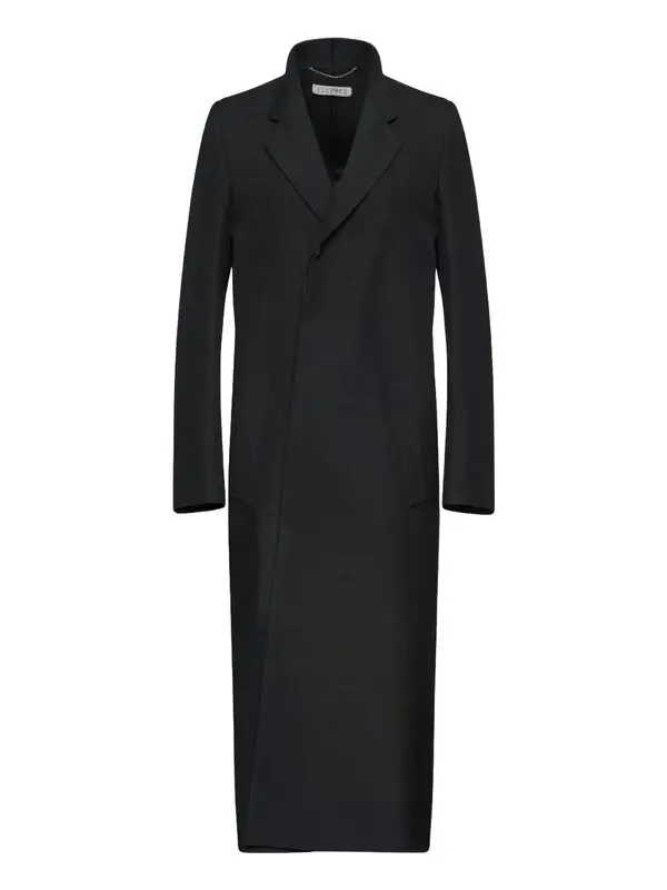 MAISON MARGIELA Tailored Long Coat - Black
