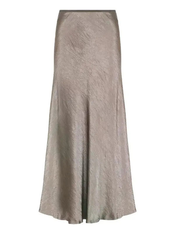 MAISON MARGIELA Bias-cut Midi Skirt - Brown