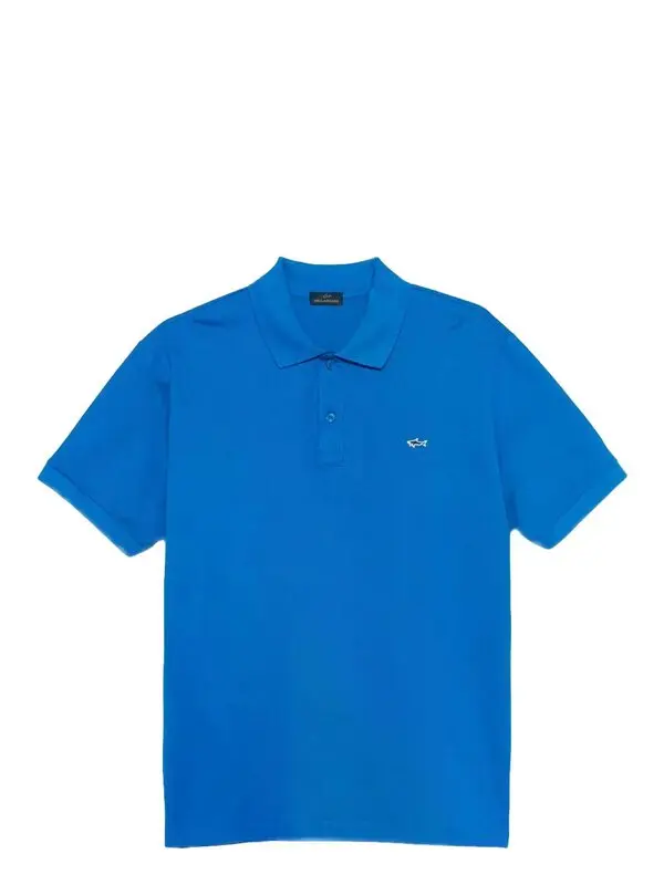 Paul & Shark Cotton Polo Shirt - Blue