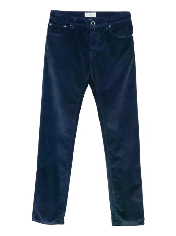 Jacob Cohen Bard Corduroy Trousers - Blue