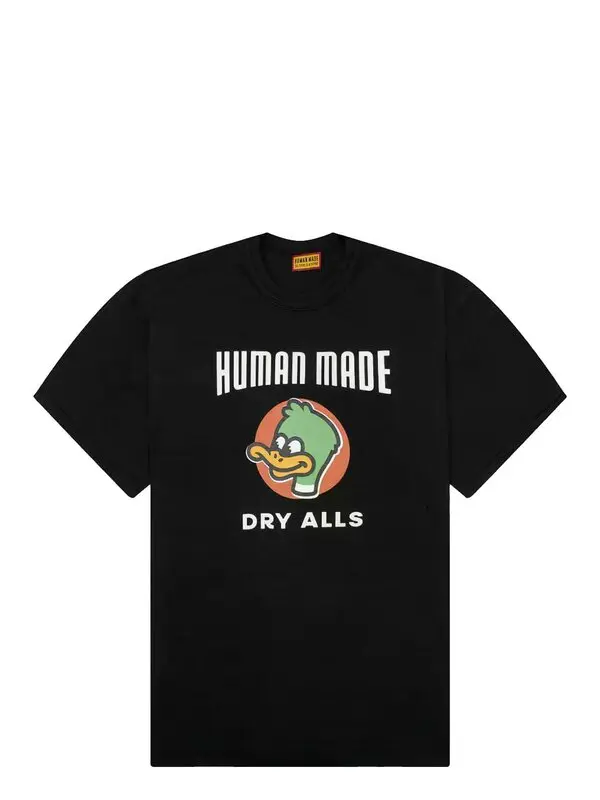 HUMAN MADE Graphic-print T-shirt - Black