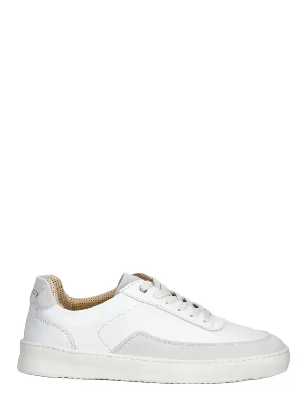 Filling Pieces Mondo Leather Panelled Sneakers - White