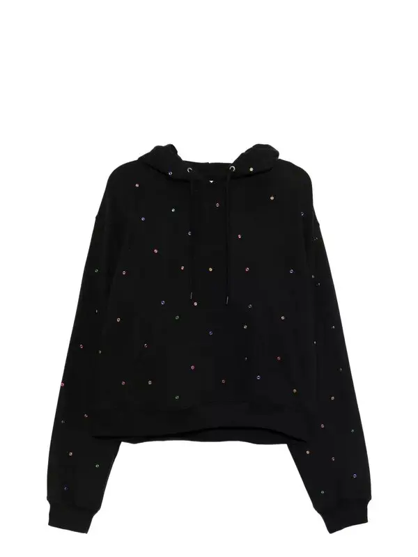 SKY HIGH FARM WORKWEAR Studded Hoodie - Black