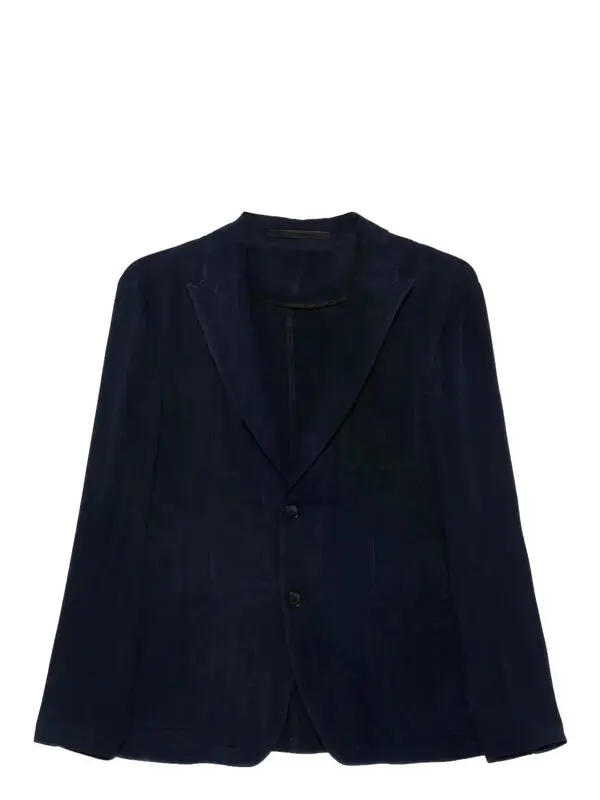 Giorgio Armani Single-breasted Blazer - Blue