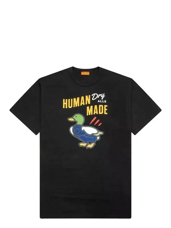 HUMAN MADE Duck-heart T-shirt - Black