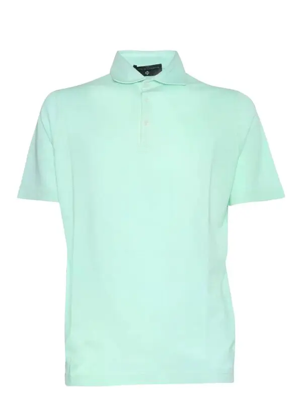 FILIPPO DE LAURENTIIS Short-sleeve Polo Shirt - Green