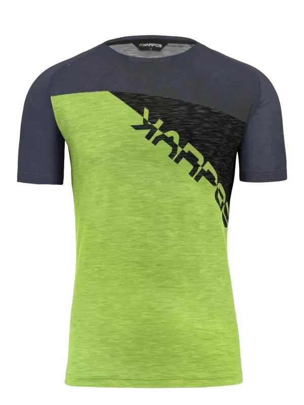 KARPOS Colour-block Short-sleeve T-shirt - Green