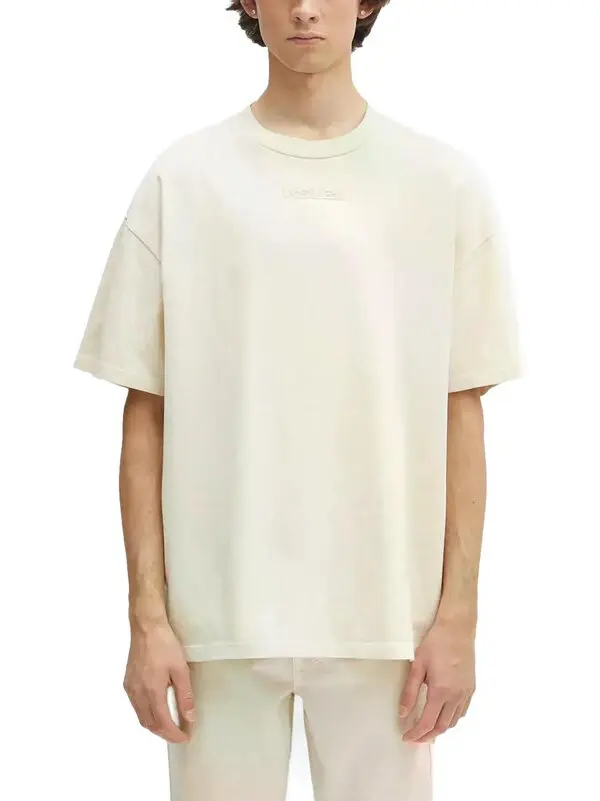 Ksubi Sott Ekcess Ss Logo-plaque T-shirt - Neutrals