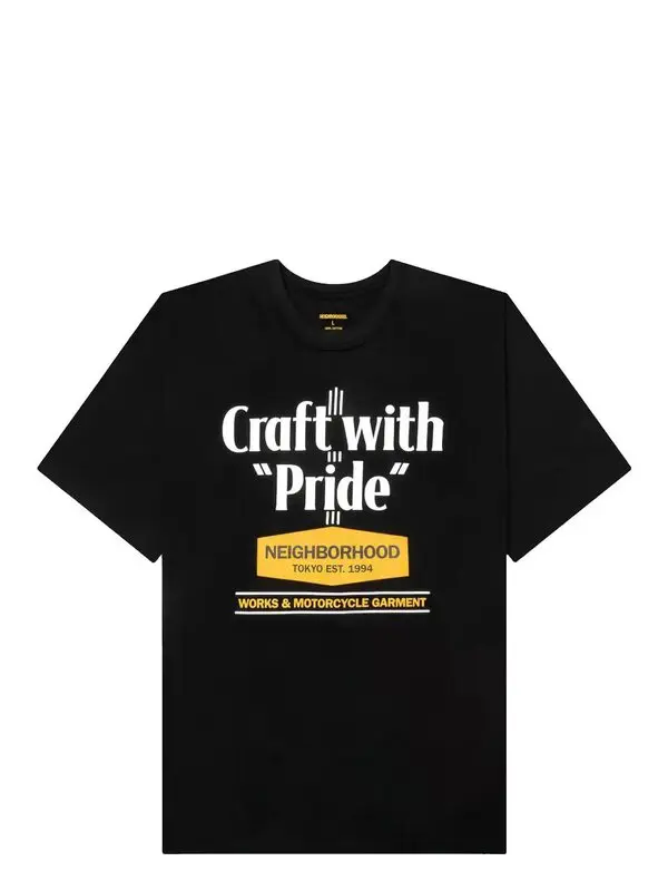 NEIGHBORHOOD Craft With Pride T-shirt - Black