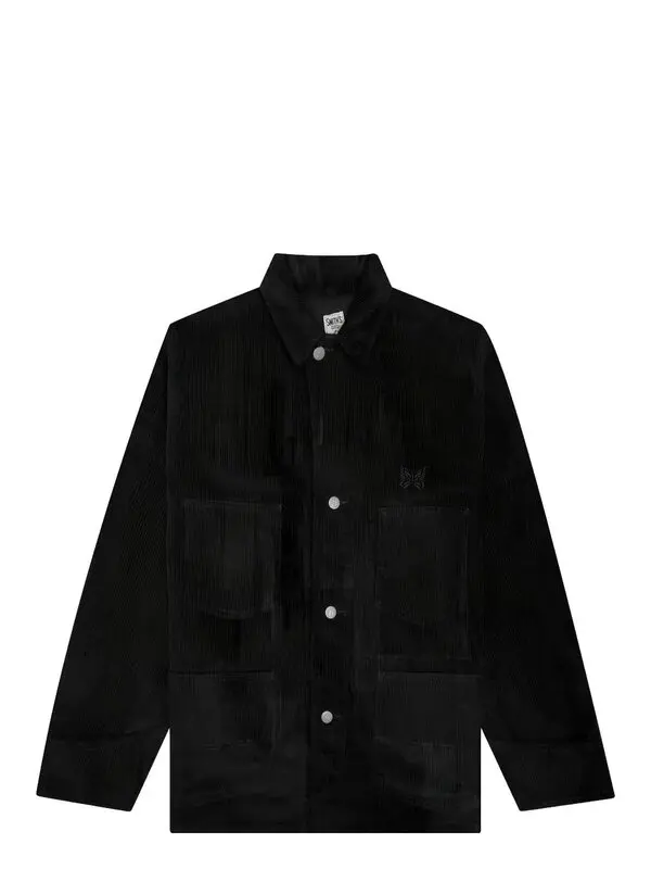 Needles X Smith's Butterfly-embroidered Jacket - Black