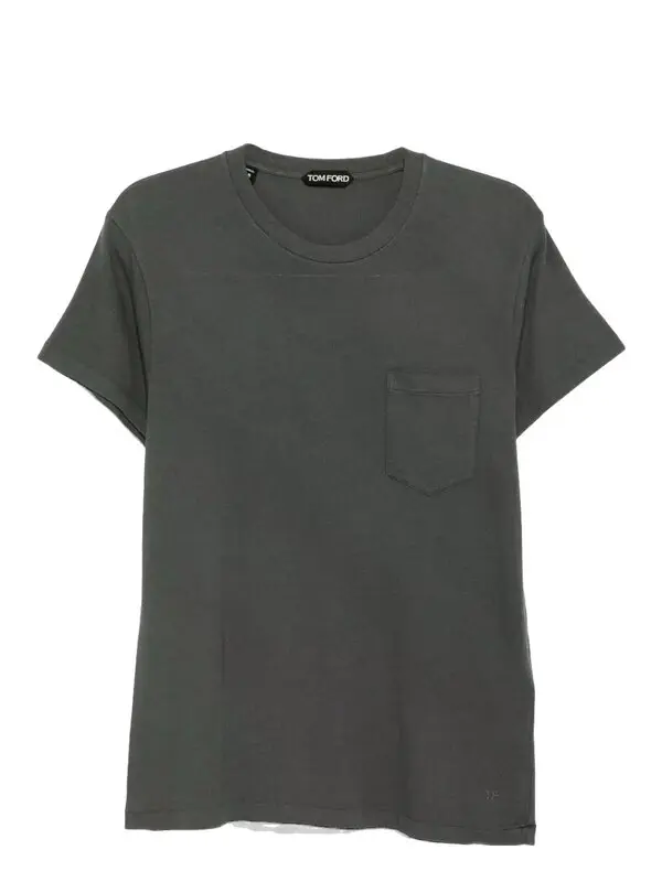 TOM FORD Cotton T-shirt - Grey