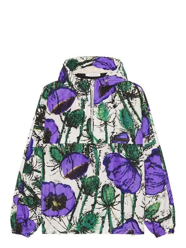 WALES BONNER Bloom Anorak - Poppy Purple