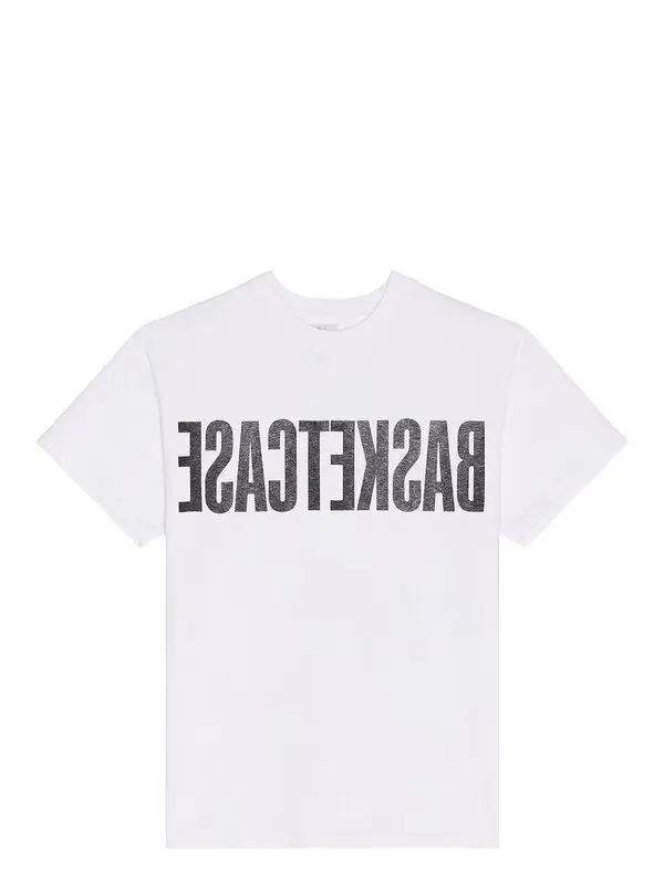BASKETCASE Anti Tee In Cream - Vintage Black