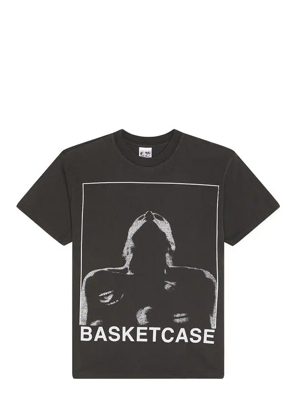 BASKETCASE August Tee In Black - White