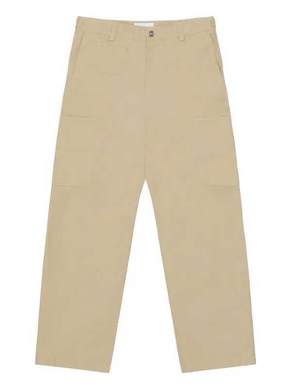 Givenchy Cargo Patch Pocket Pants - Beige
