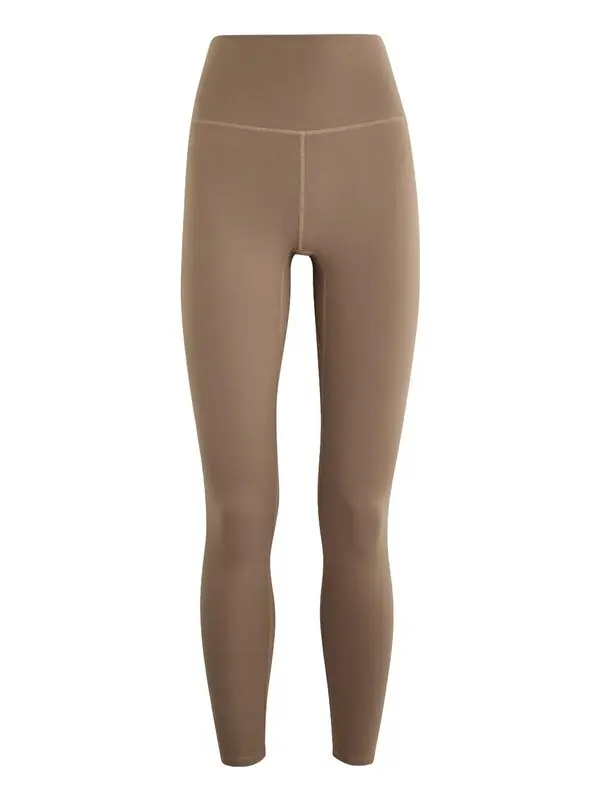 Varley Freesoft Panelled Stretch-jersey Leggings - Taupe