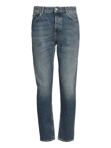 DEPARTMENT 5 Cotton Denim Tapered Jeans - Blue