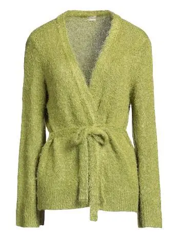Massimo Alba Silk Cashmere Cardigan - Green
