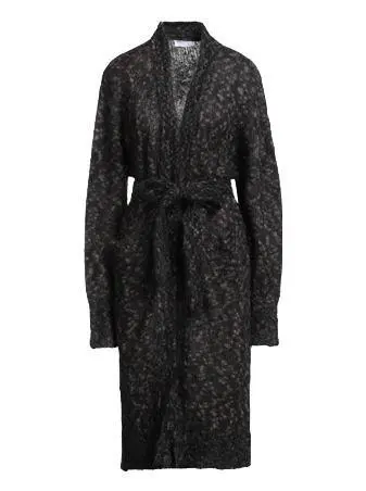 Majestic Filatures Mohair-blend Cardigan - Black