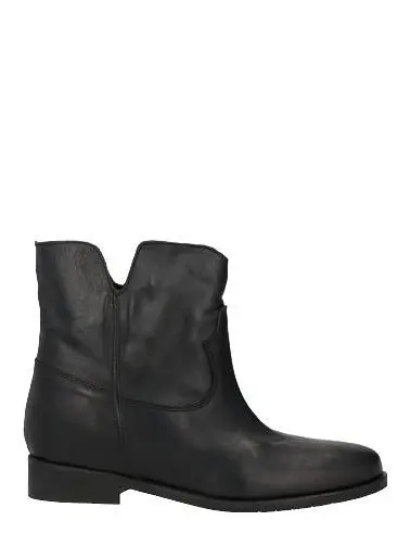 JOY WENDEL Ankle Boots In Calfskin Leather - Black