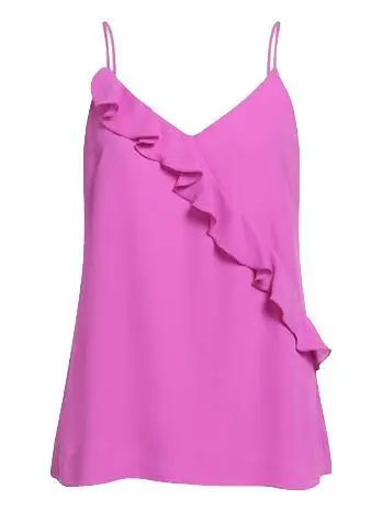 CAMILLA MILANO Ruched Crepe Top - Pink