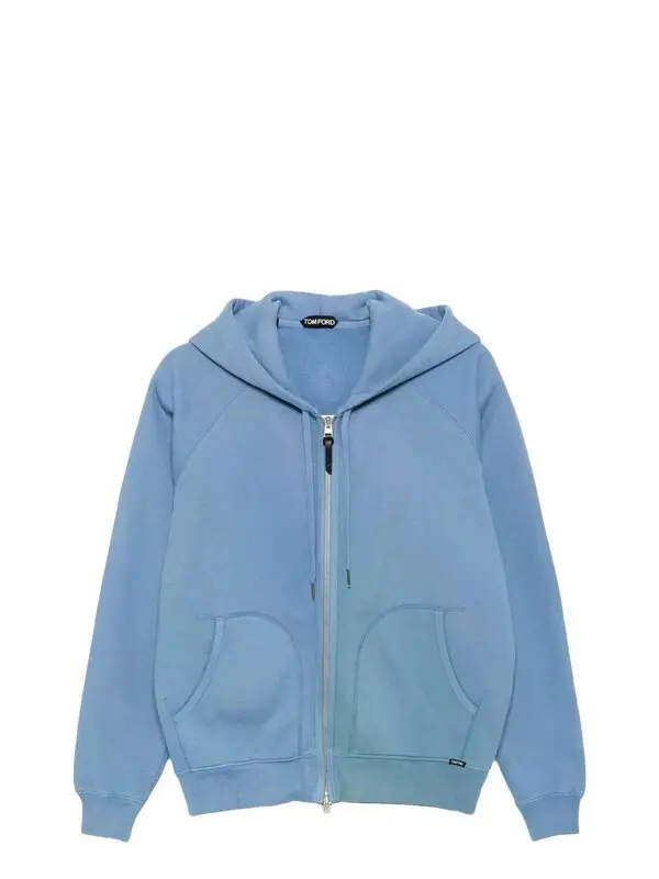 TOM FORD Hooded Sweatshirt - Blue