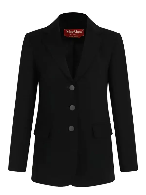 Max Mara Tailored Three-button Jacket - Black