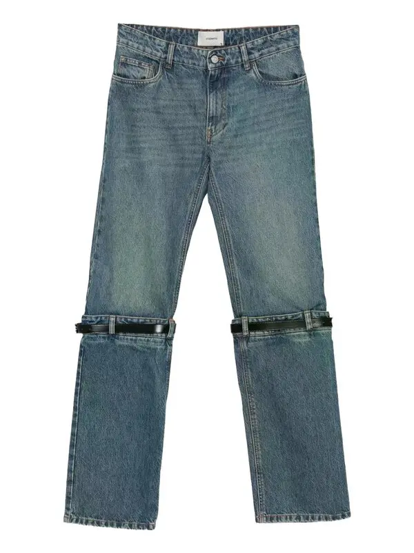 Coperni Hybrid Denim Pants - Blue