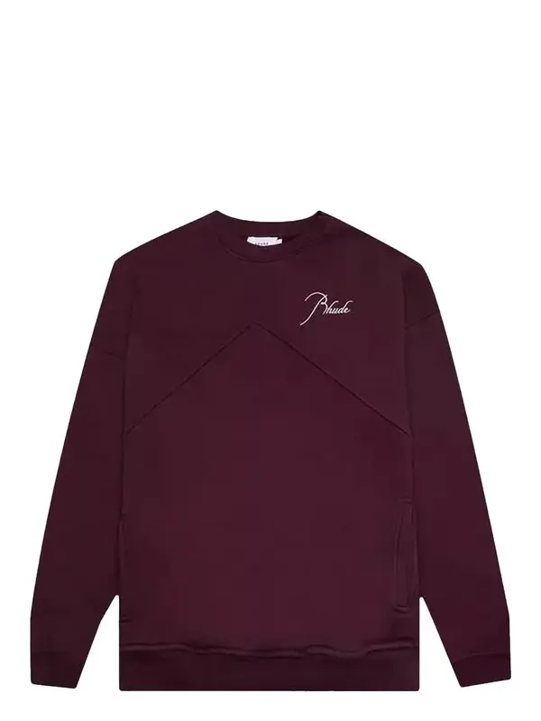 Rhude Logo-print Sweater - Red