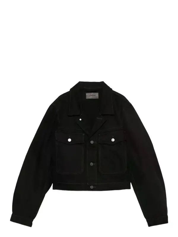 LEMAIRE Button-fastening Flap-pocket Jacket - Black