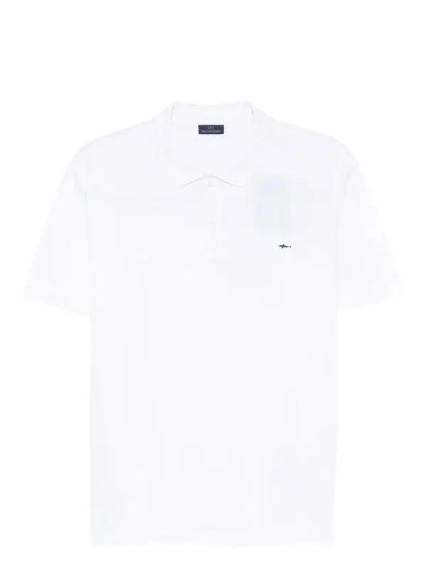 Paul & Shark Logo-detail Polo Shirt - White