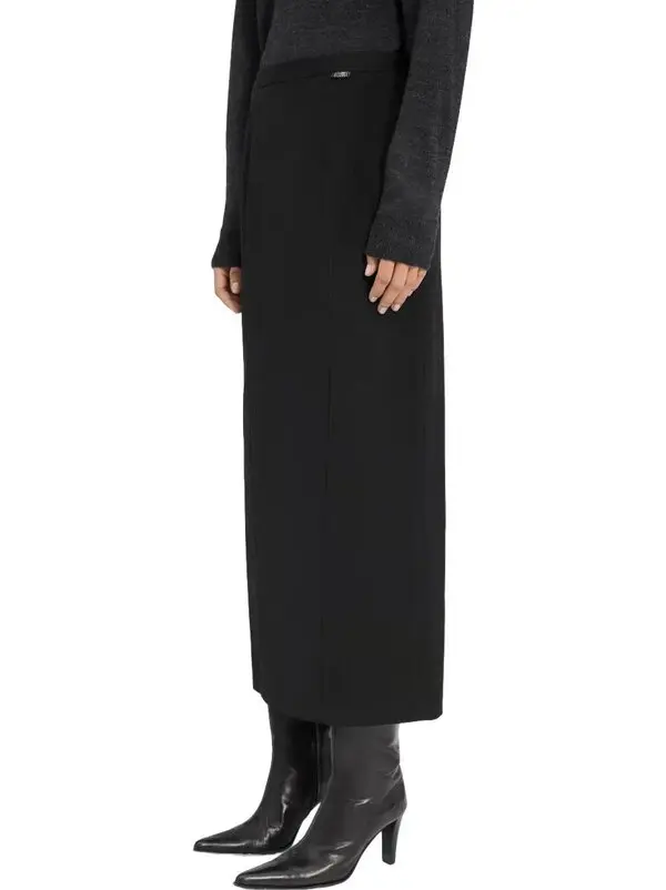 MAISON MARGIELA Paneled Midi Skirt - Black