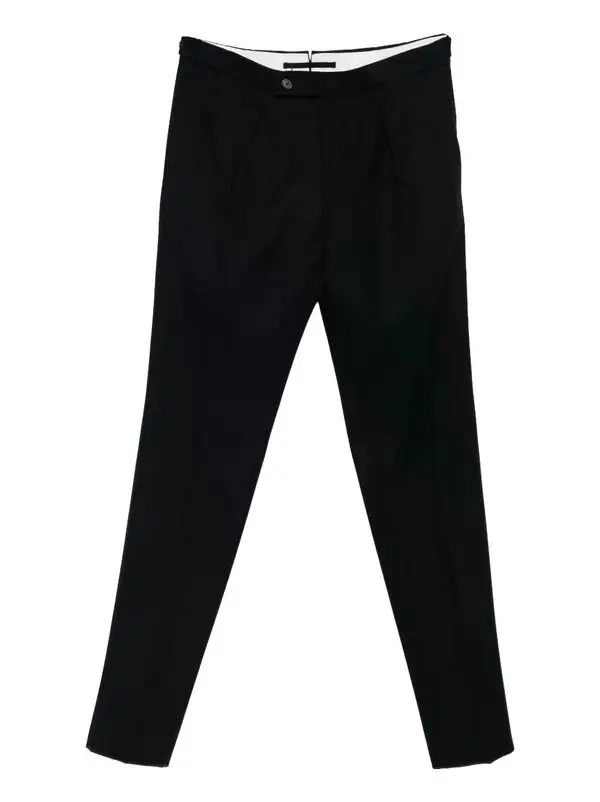 Incotex Pleat-detail Trousers - Blue