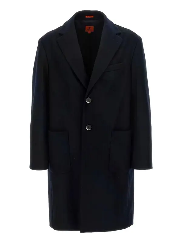 Barena Venezia Notched-lapel Wool-blend Coat - Blue