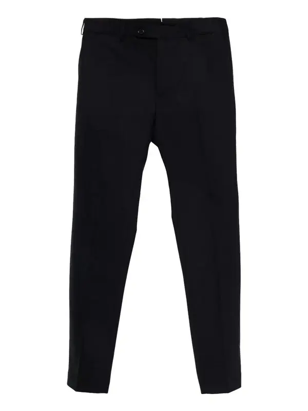 Incotex Flat-front Trousers - Blue